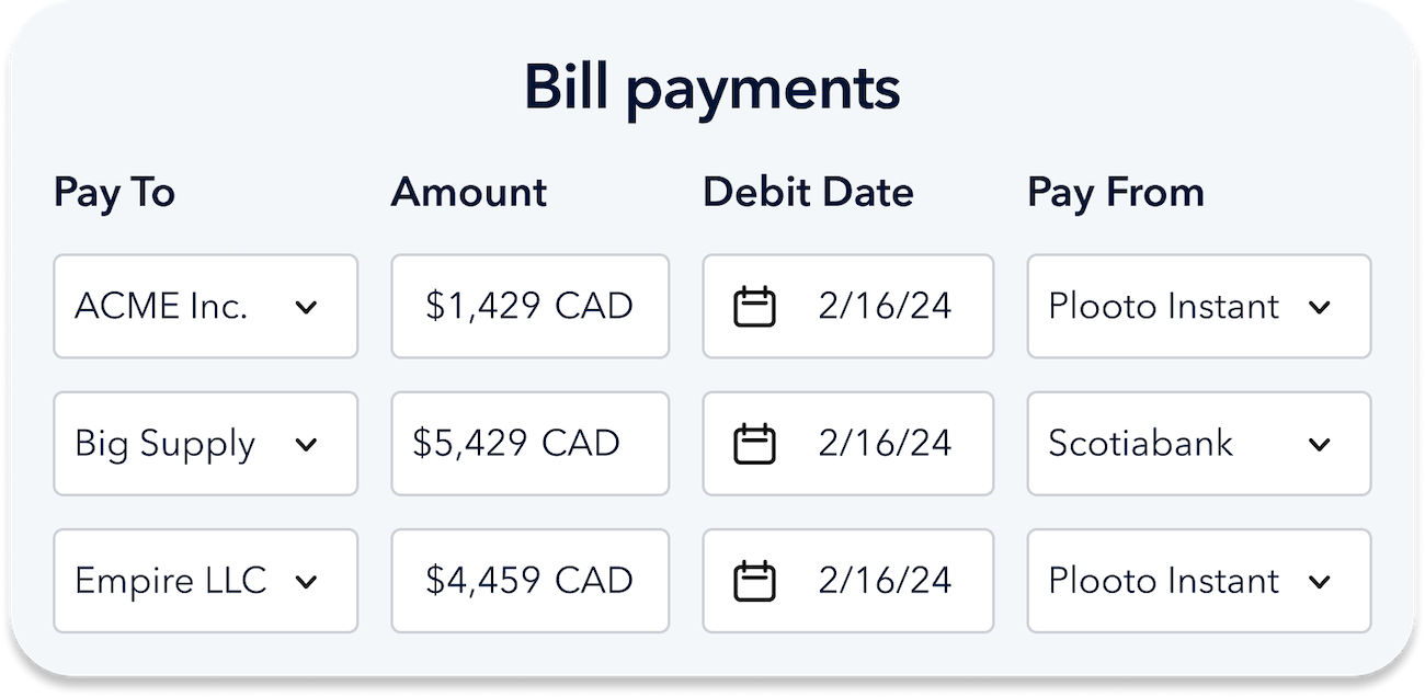 Plooto - Payment Automation
